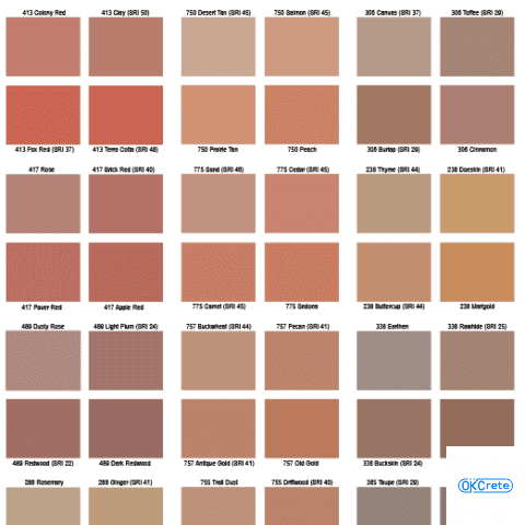 Integral Color Concrete - OKCrete - Best Quality Oklahoma Concrete ...